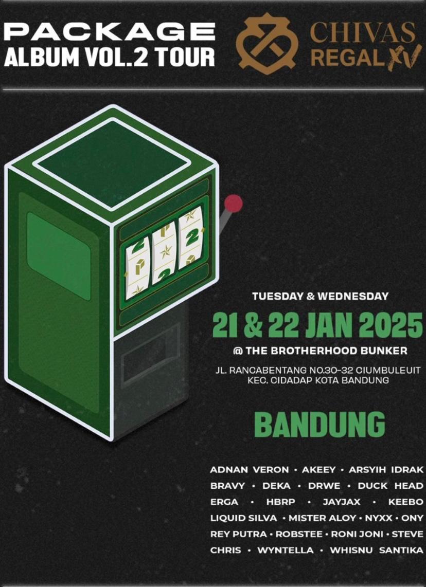 Package Collective x Chivas tour 2024 | What's New Indonesia